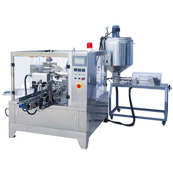 Automatic premade pouch liquid &paste packing machine - IAPACK